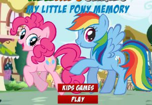 my little pony memory - My Little Pony Games