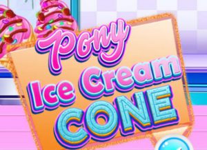 pony ice cream cone - My Little Pony Games